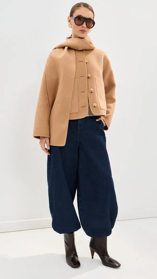 LE BOP Rachel Scarf Coat