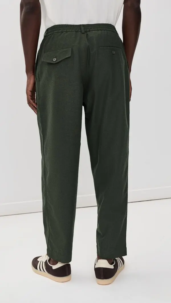 Universal Works Tweed Track Pleated Pants