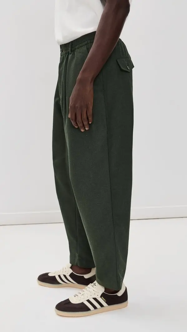 Universal Works Tweed Track Pleated Pants