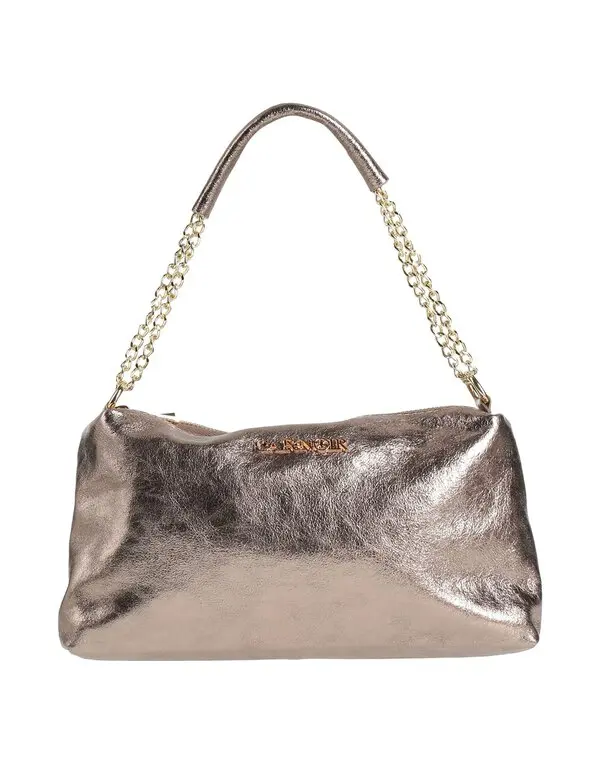 CAFÈNOIR Handbag Platinum Leather