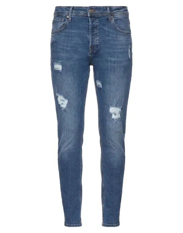 JACK & JONES Jeans Size Cotton, Elastane