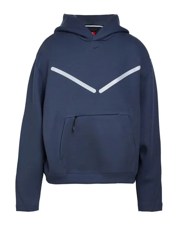 Nike Sweatshirt Slate Size Polyester, Cotton