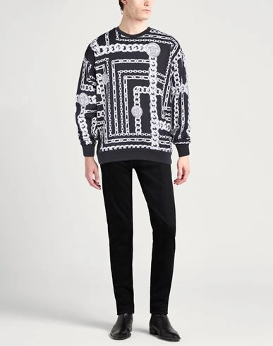 Versace Sweatshirt Charcoal Size Cotton, Elastane