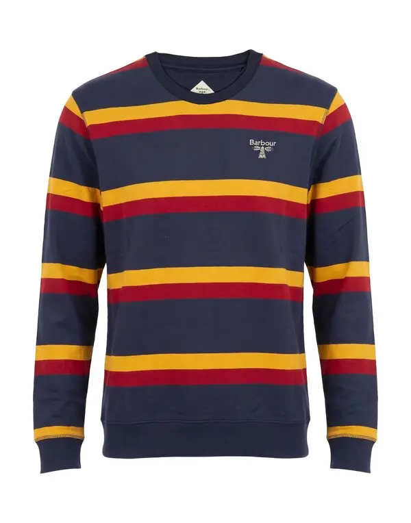 Barbour Sweatshirt Midnight Size Cotton