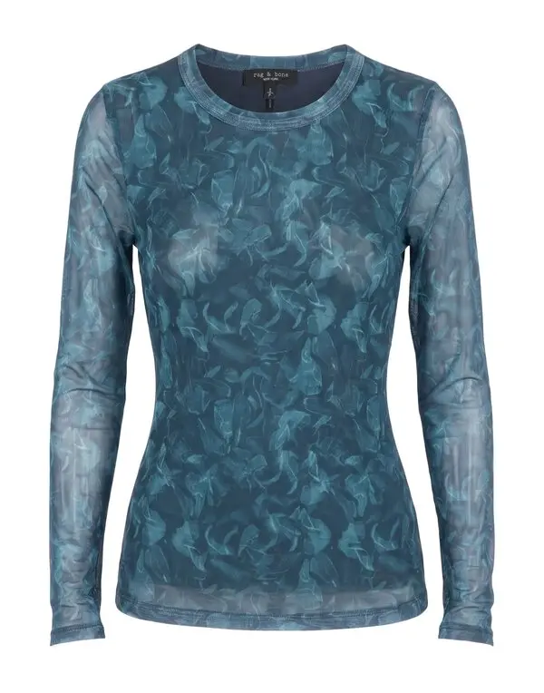 Rag & Bone T-shirt Size Polyester, Elastane