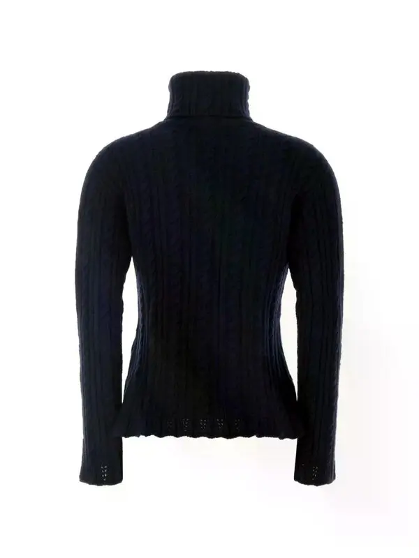 Moncler Cable-knit Roll-neck Sweater
