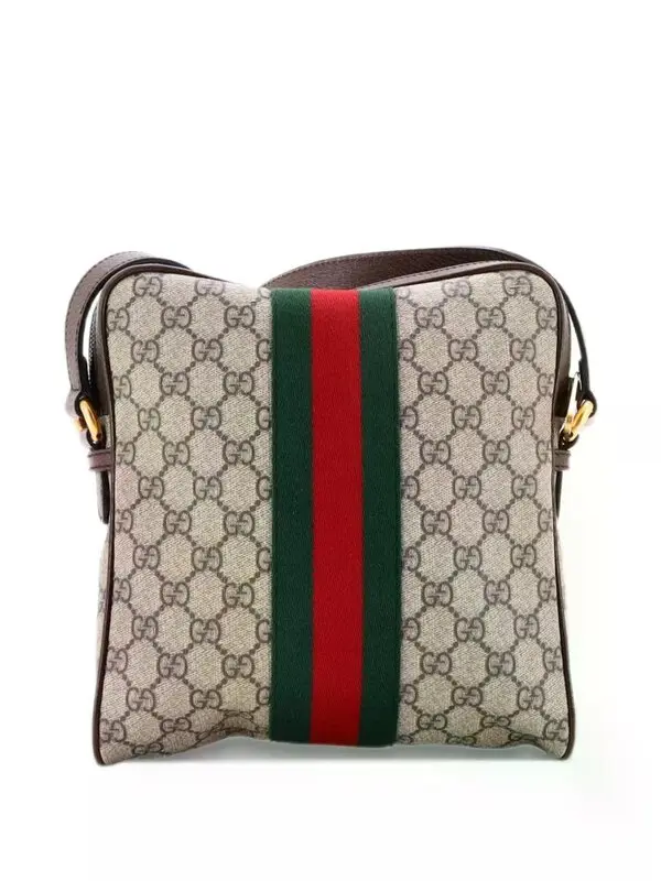 Gucci Ophidia Messenger Bag Gg Coated Canvas Small Crossbody Bag