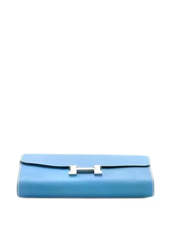 Hermès Constance To Go Wallet Evercolor Clutch Bag