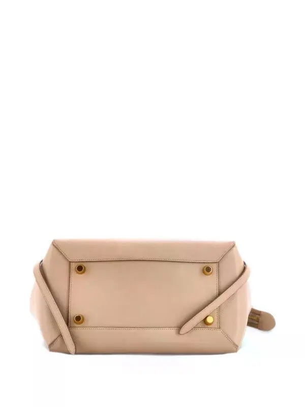 Celine Belt Bag Textured Leather Mini Satchel