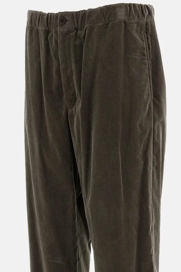 KAPTAIN SUNSHINE Pantaloni Easy In Velluto A Coste