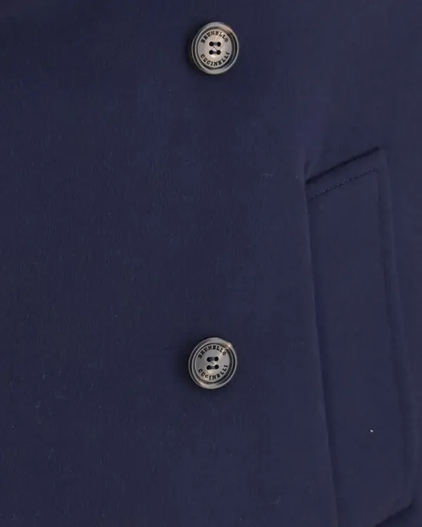 Brunello Cucinelli Double-breasted Wool Coat