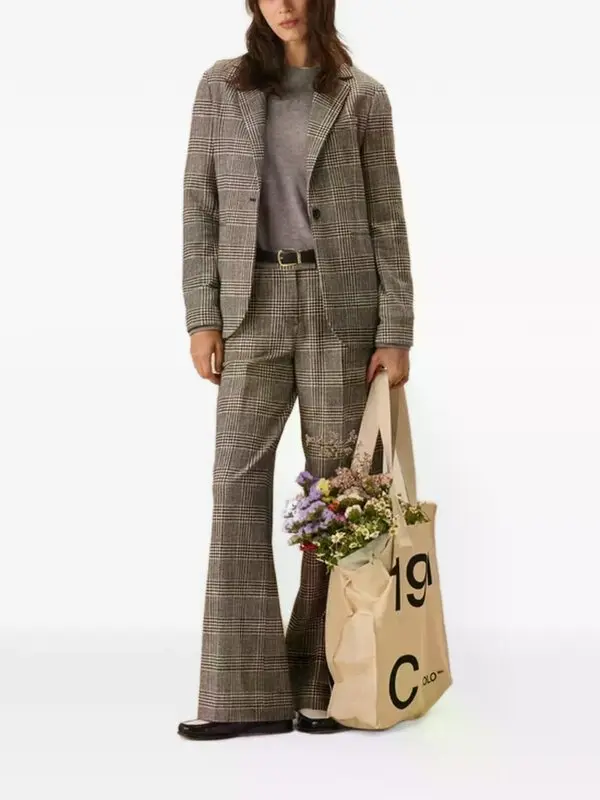 CIRCOLO 1901 Prince Of Wales Check Blazer