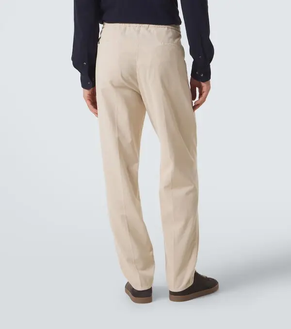 Brunello Cucinelli Cotton Corduroy Tapered Pants