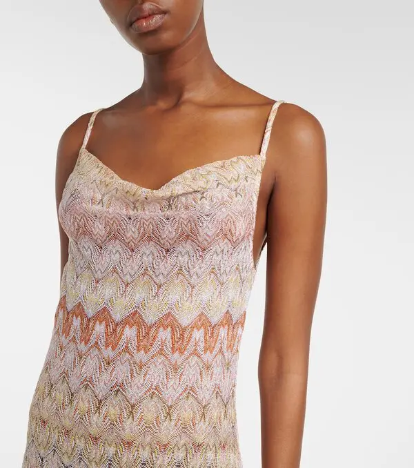 Missoni Lamé Maxi Dress - Multicoloured