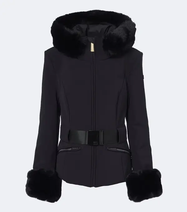 Goldbergh Giselle Belted Hooded Technical Ski Jacket