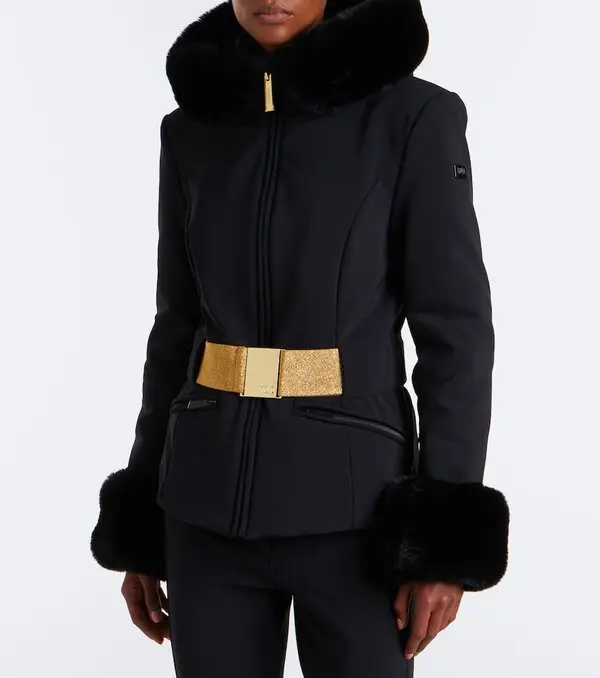 Goldbergh Giselle Belted Hooded Technical Ski Jacket