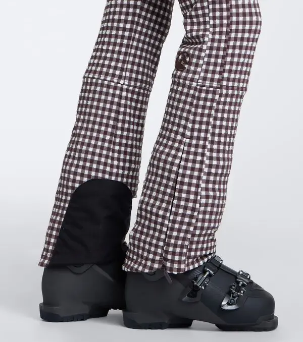 Cordova Sella Belted Gingham Ski Pants