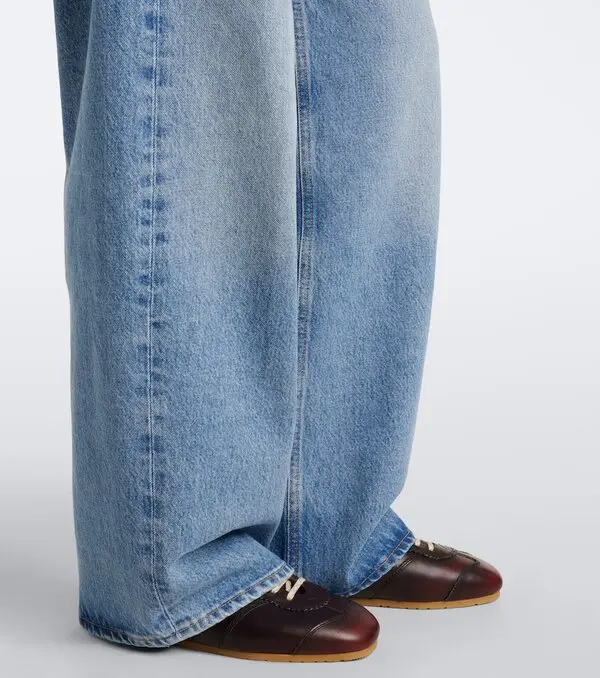 Citizens Of Humanity Ayla Faded Wide-leg Jeans - Blue