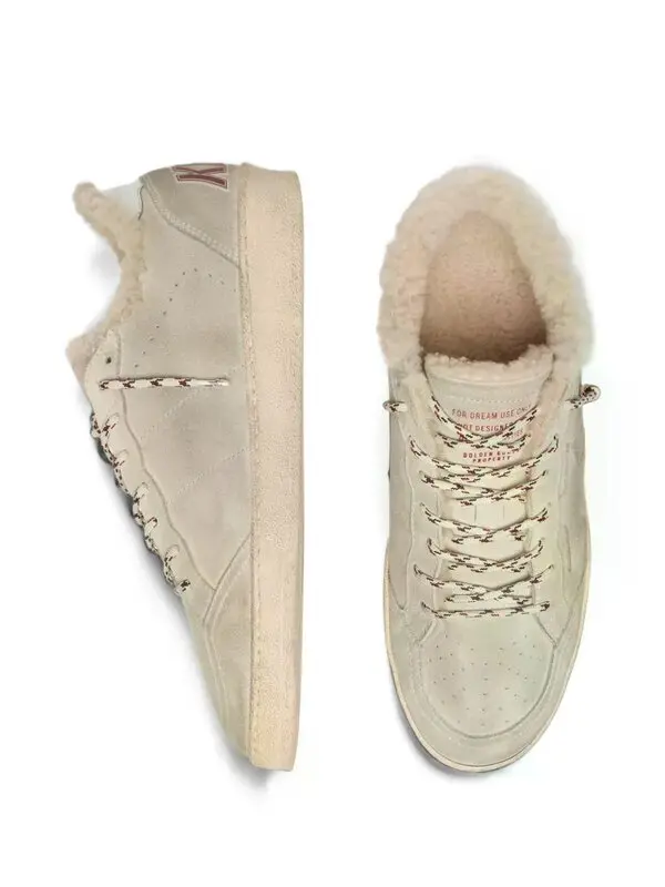 GOLDEN GOOSE Ball Star Shearling-lined Sneakers