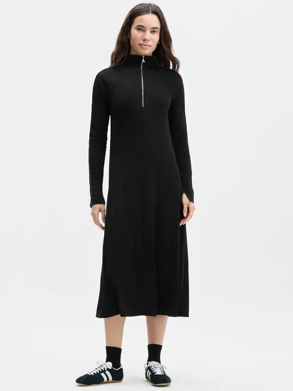 Athleta Crossroads Dress - Black