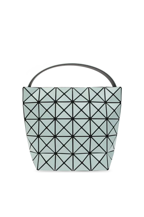 Issey Miyake Handbag With A Geometric Finish - Light Blue