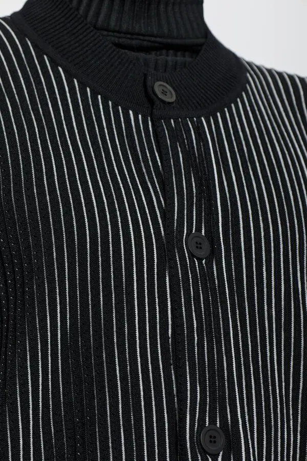 Issey Miyake Pleated Cardigan