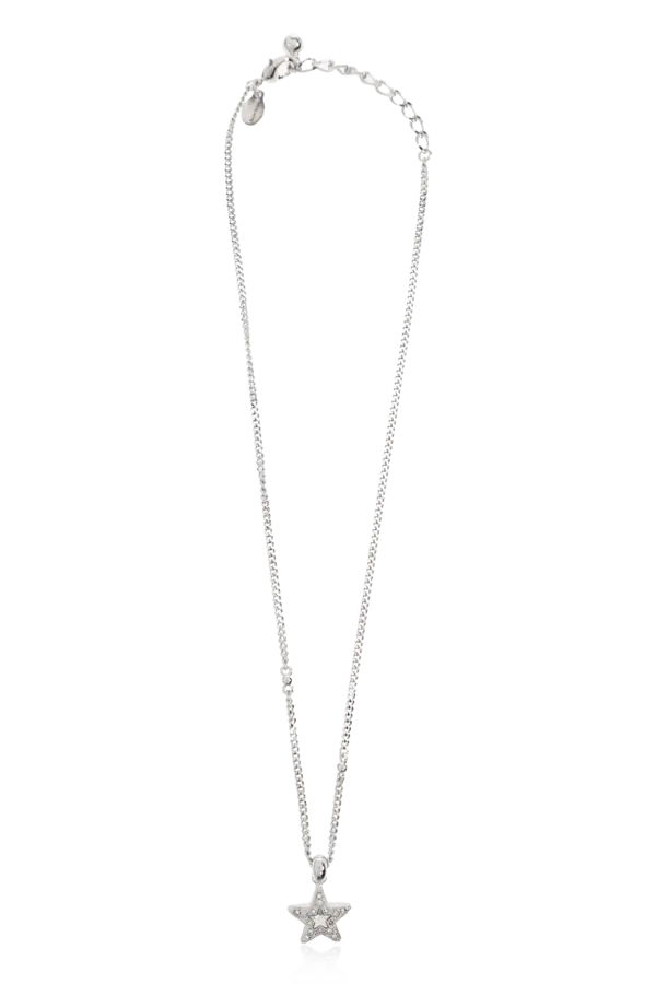 JIMMY CHOO Brass Necklace With Pendant