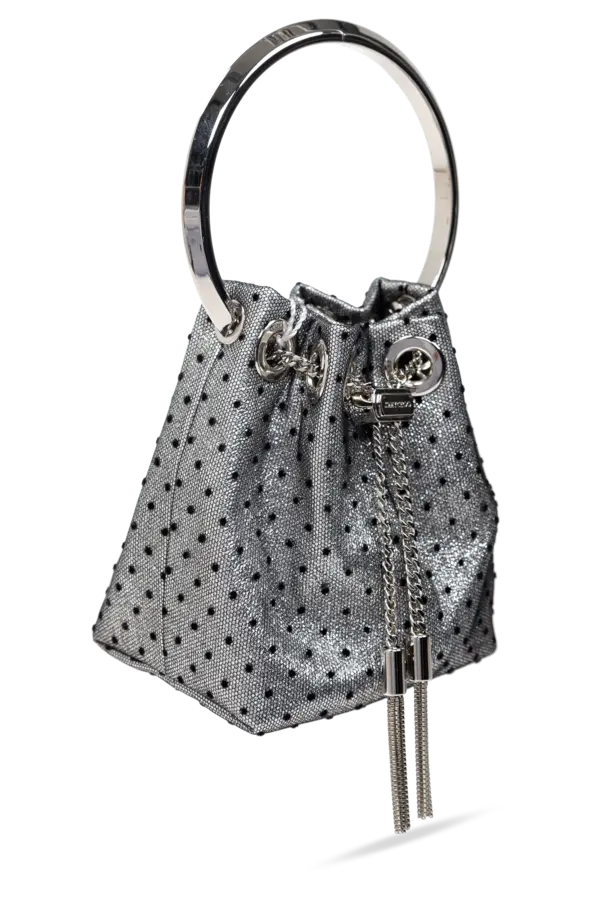 JIMMY CHOO Micro Bon Bon’ Bucket Bag