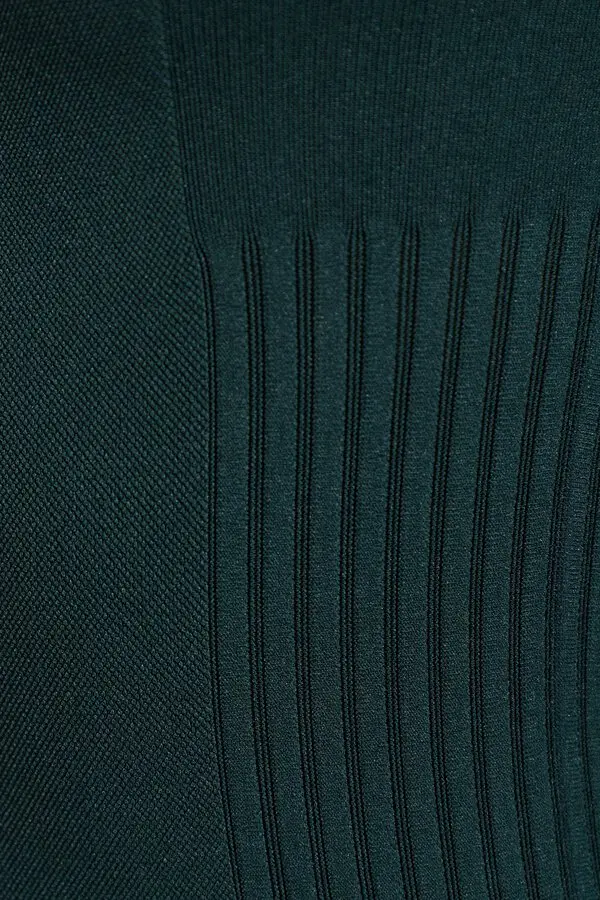 Issey Miyake Fitted Turtleneck Top
