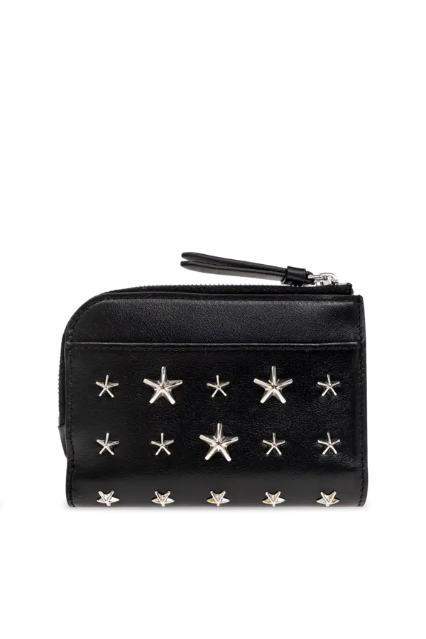 JIMMY CHOO Leather Wallet With Logo