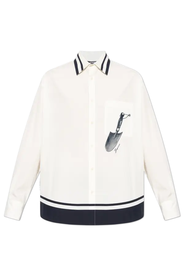 Jacquemus Shirt With Logo - White