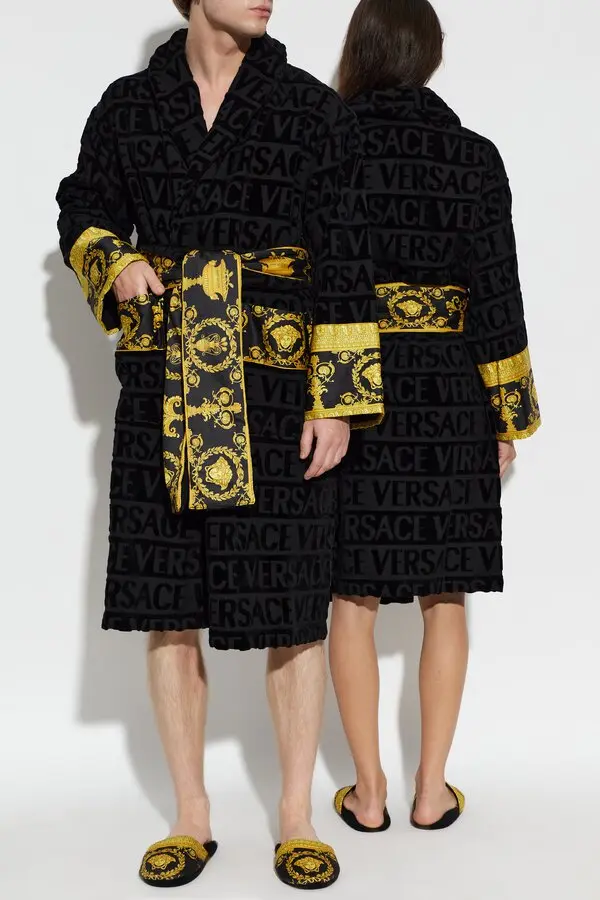 Versace Patterned Bathrobe