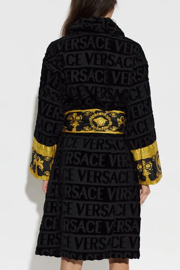 Versace Patterned Bathrobe