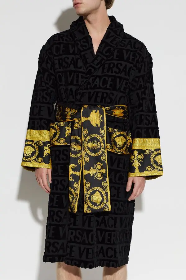 Versace Patterned Bathrobe