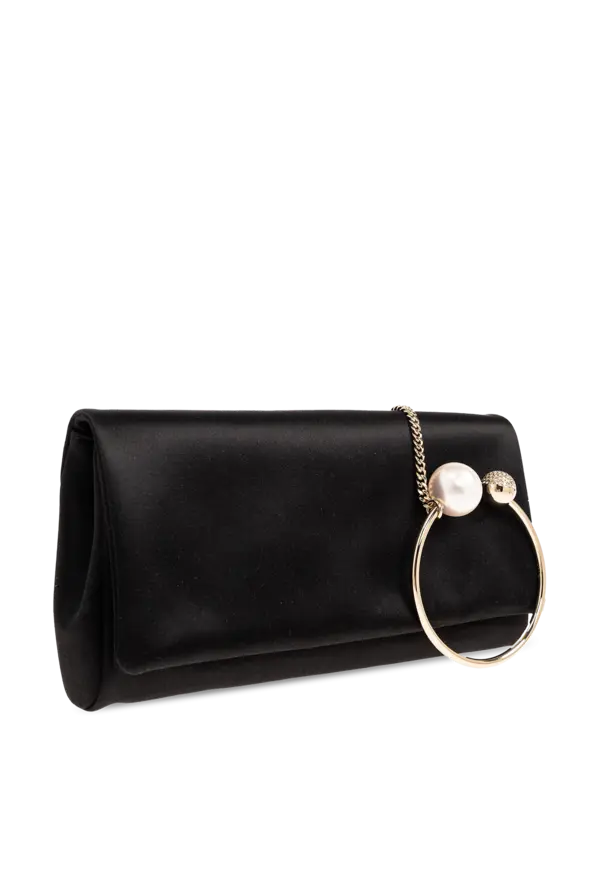 JIMMY CHOO Xandra’ Clutch - Black