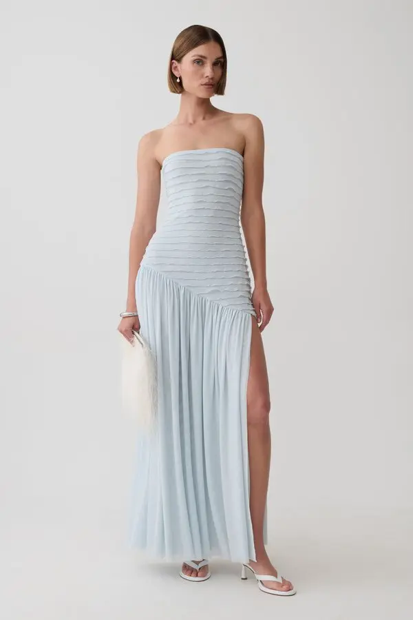 Meshki Ciara Frilled Bodice Maxi Dress