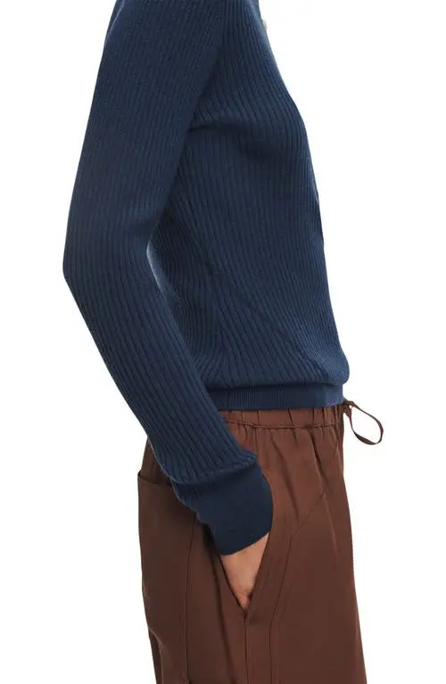 Rag & Bone Atlas Satin Wide Leg Pants - Chocolate