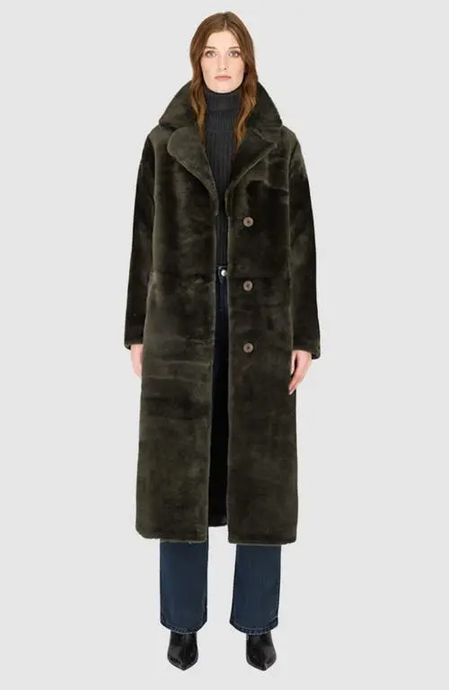 HISO Shift Genuine Shearling Coat