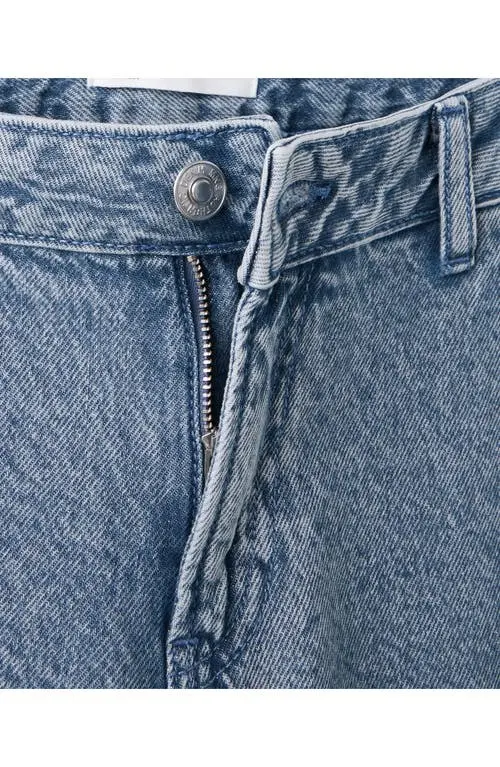 Mango Low Waist Straight Leg Jeans