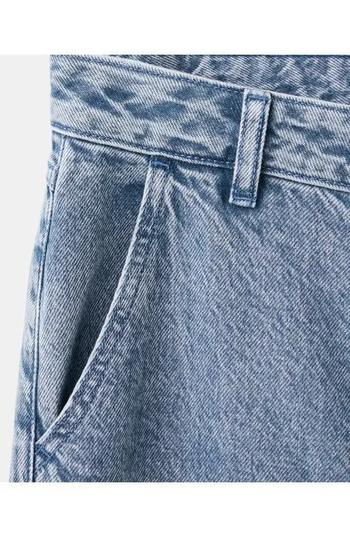 Mango Low Waist Straight Leg Jeans