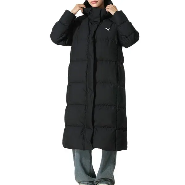 PUMA Hooded Long Down Jacket