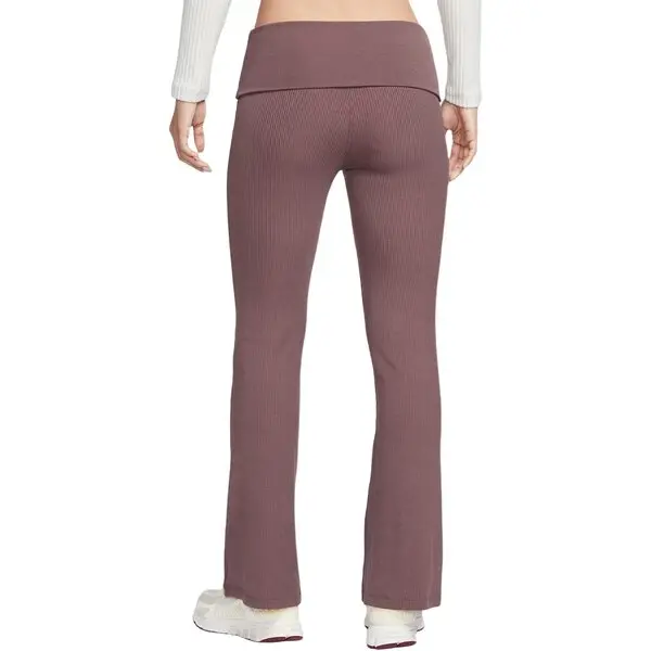 Nike Knit Ribbed Pants 'oxygen Purple Sail
