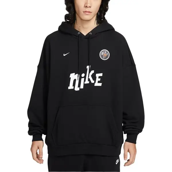 Nike Club Fleece Oversized French Terry Pullover Hoodie