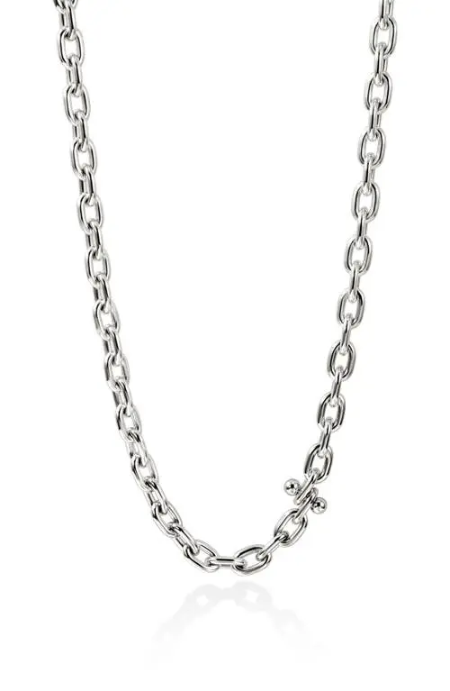 John Hardy B&f X Jh Screwball Link Necklace, Sterling 13mm - Silver