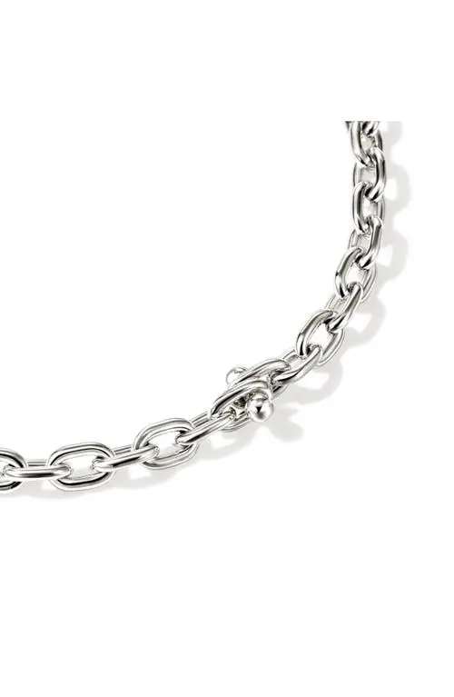 John Hardy B&f X Jh Screwball Link Necklace, Sterling 13mm