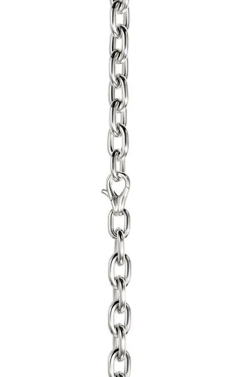 John Hardy B&f X Jh Screwball Link Necklace, Sterling 13mm