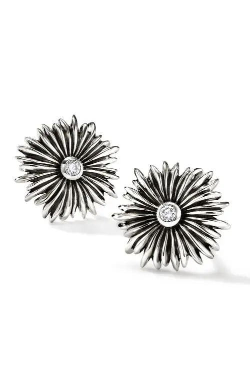 John Hardy B&f X Jh Wildflower Stud Earrings, Sterling