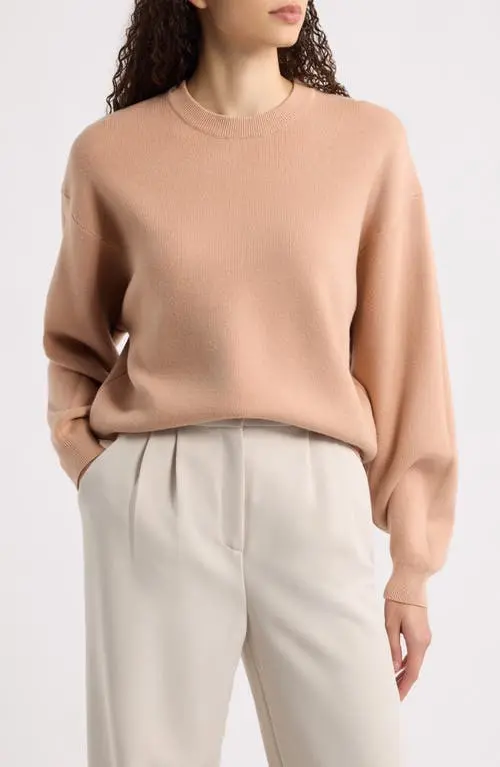 Deluc Bowie Crewneck Sweater - Cookie