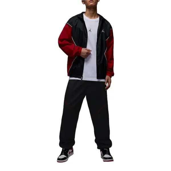 JORDAN Essentials Draft Jacket 'black Red