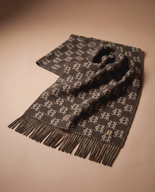 Holland Cooper Heraldic Monogram Scarf Monogram